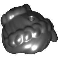 Plaatje in Gallery viewer laden, LEGO® los onderdeel Haar in kleur ...